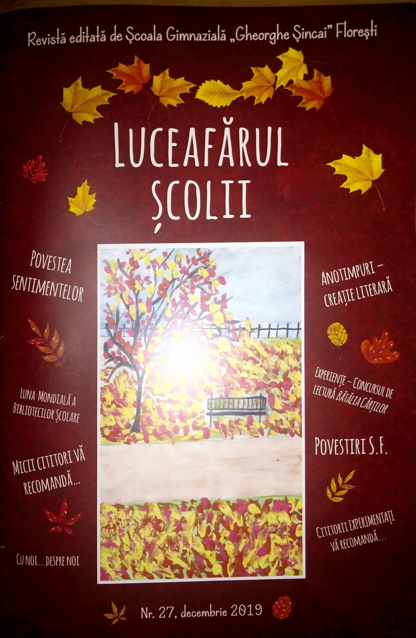 Luceafarul Scolii – Școala Gimnazială Gheorghe Șincai Florești